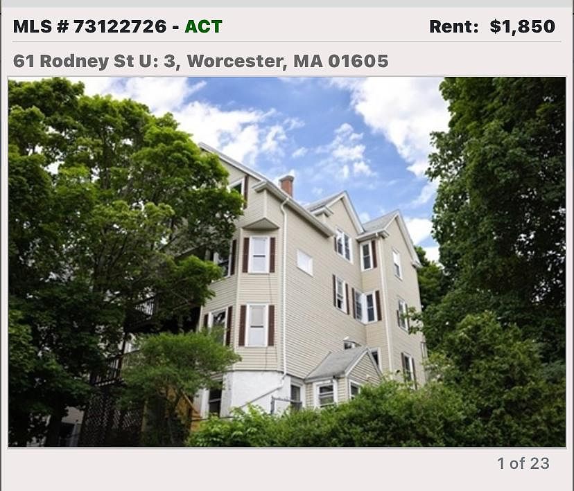 61 Rodney St APT 3, Worcester, MA 01605 | Zillow