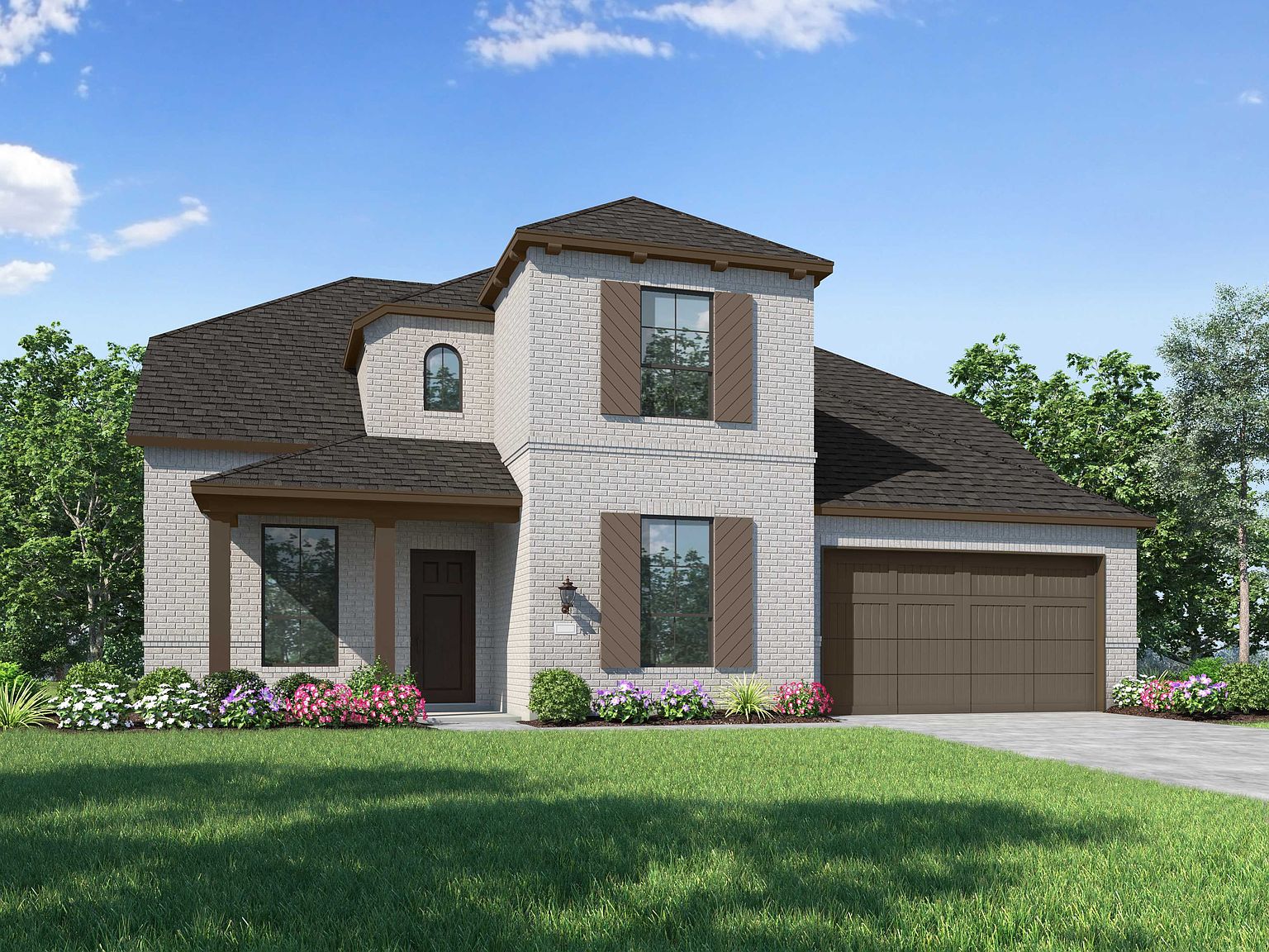 Plan Blenheim Plan, Parkside On The River: 60ft. lots, Georgetown, TX ...