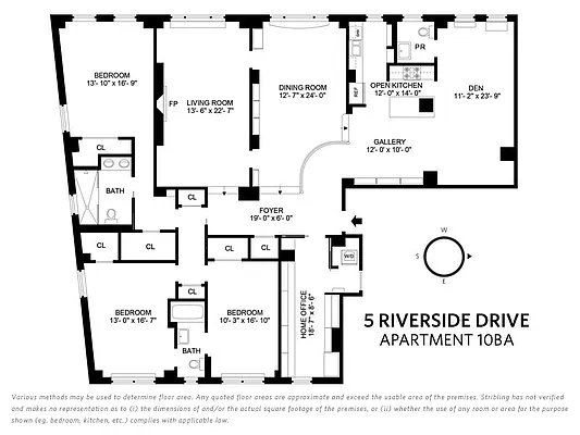 5 Riverside Drive #10AB in Upper West Side, Manhattan | StreetEasy