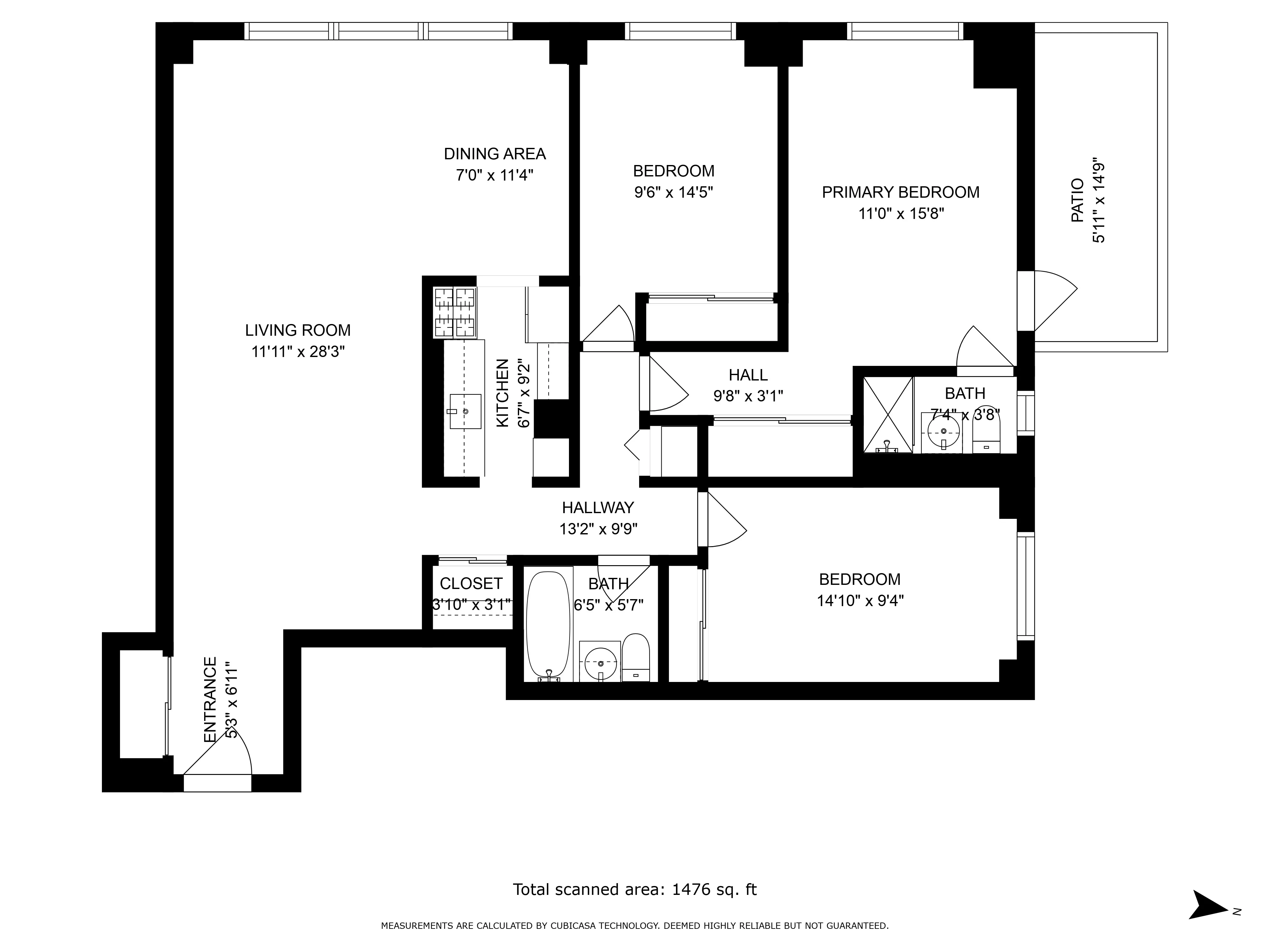 185 Hall Street #1113 in Clinton Hill, Brooklyn | StreetEasy