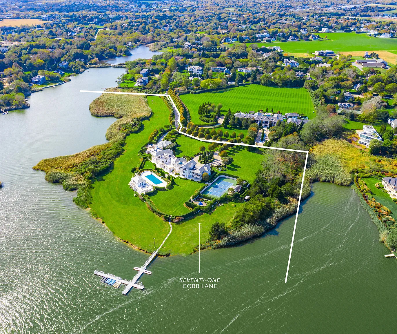 This $99.5 Million Mecox Bay Compound Includes 45,000 Sq. Ft. with 24 ...