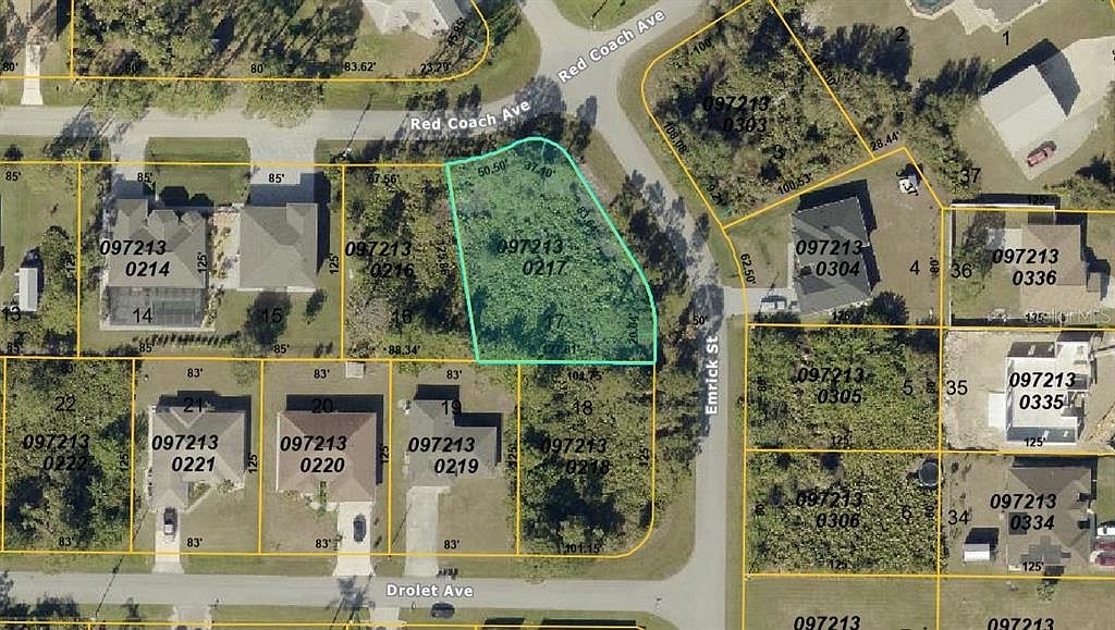 Emrick St Lot 17, North Pt, FL 34291 | MLS #C7519582 | Zillow