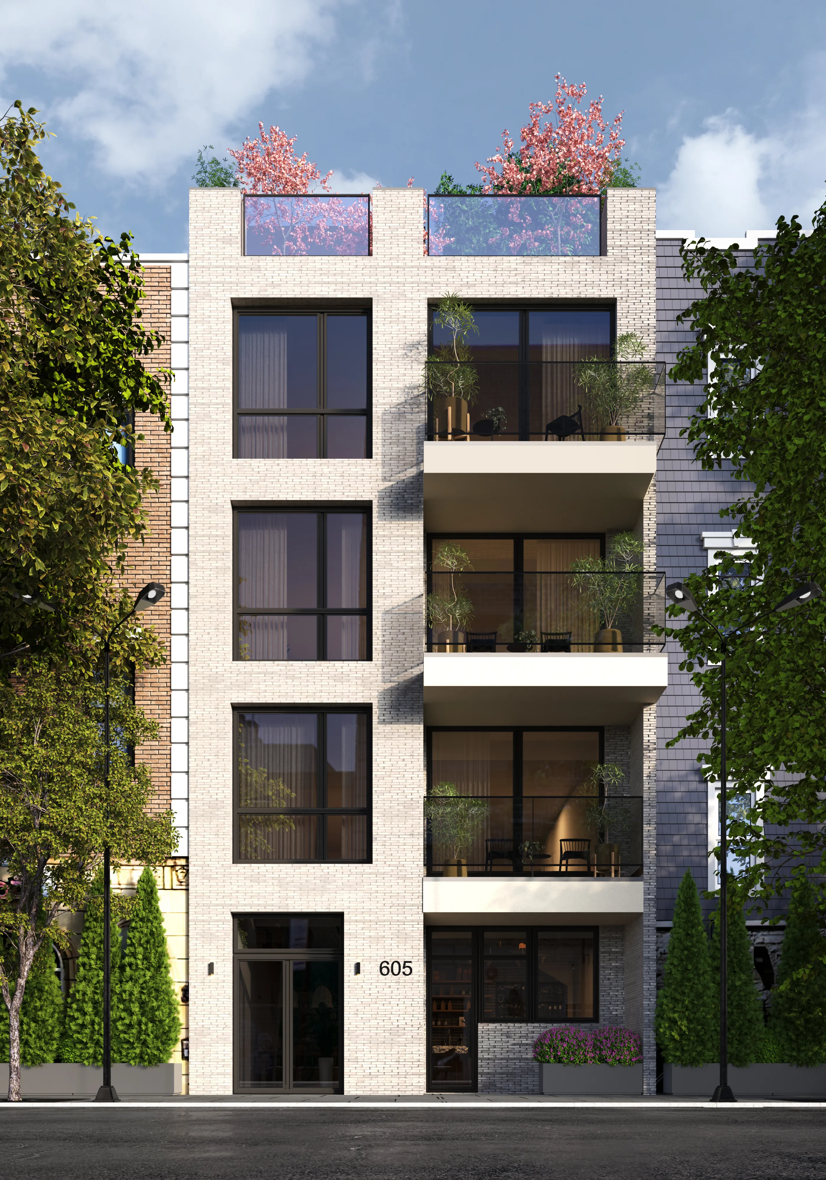 605 Lorimer Street #TH in Williamsburg, Brooklyn | StreetEasy