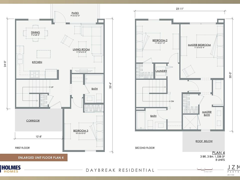 Two Story - Plan 4 Plan, Tempo Condominiums, South Jordan, UT 84009 ...