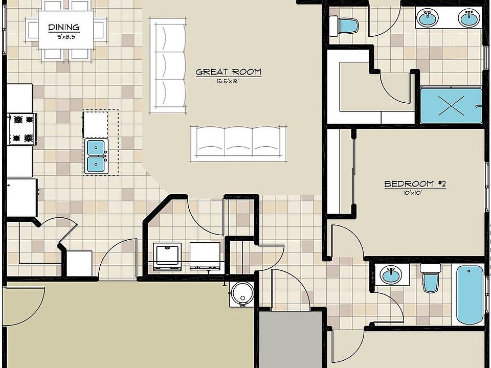 Mesquite 1458 Plan, Kingman Crossing, Kingman, AZ 86401 | Zillow
