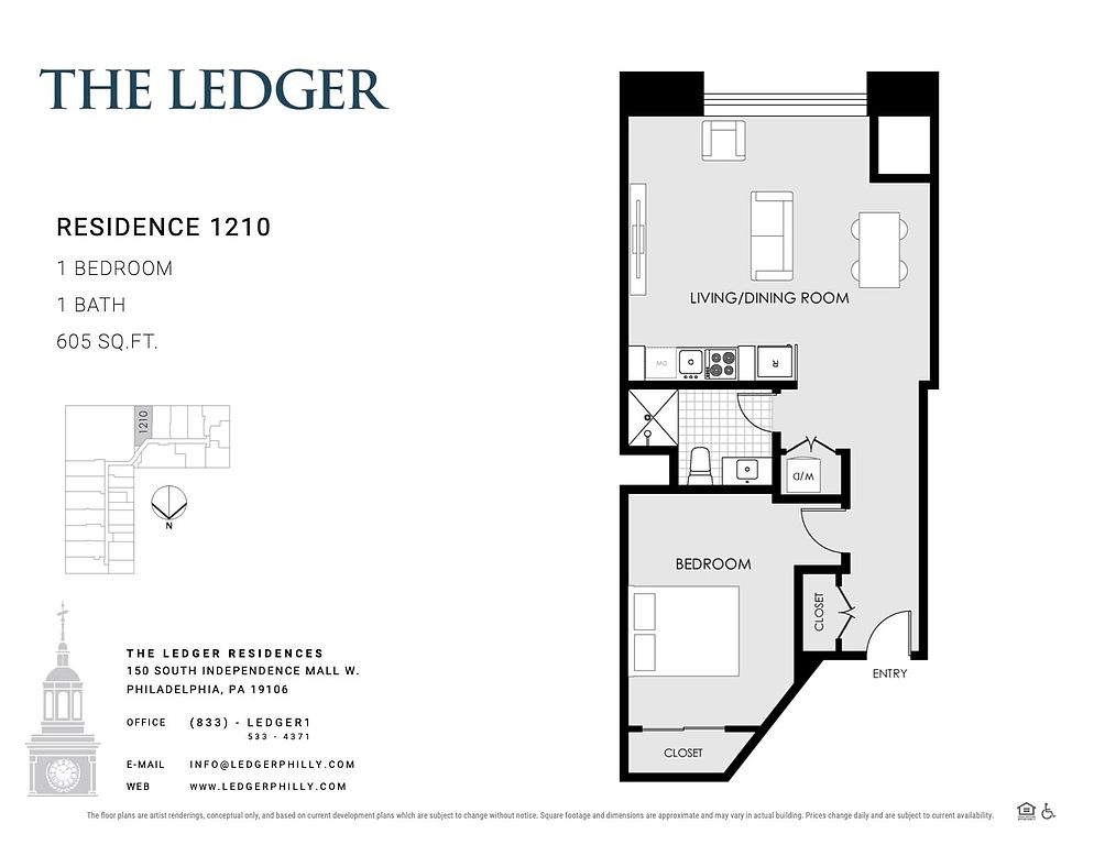 The Ledger Residences - 150 S Independence Mall W Philadelphia PA (10 ...