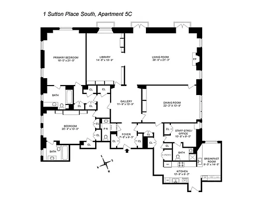 1 Sutton Place South #5C in Sutton Place, Manhattan | StreetEasy