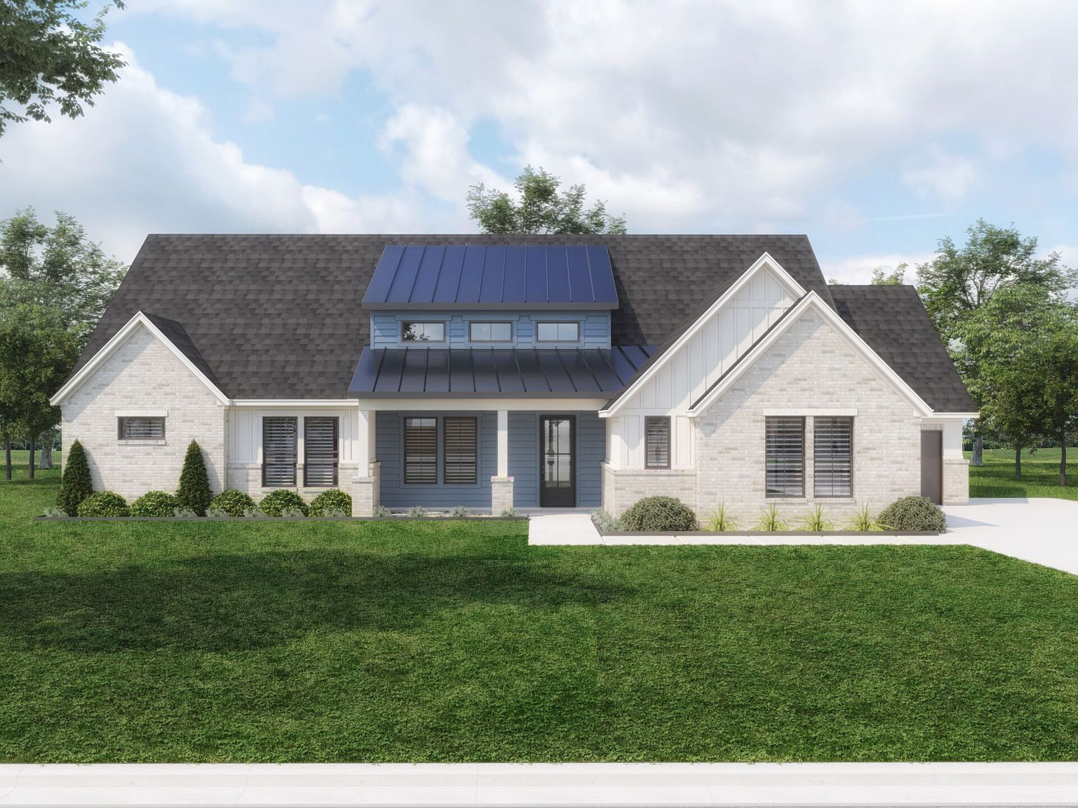 Elliot - MODEL HOME Plan, Waterfall Ranch, Waxahachie, TX 75167 | Zillow