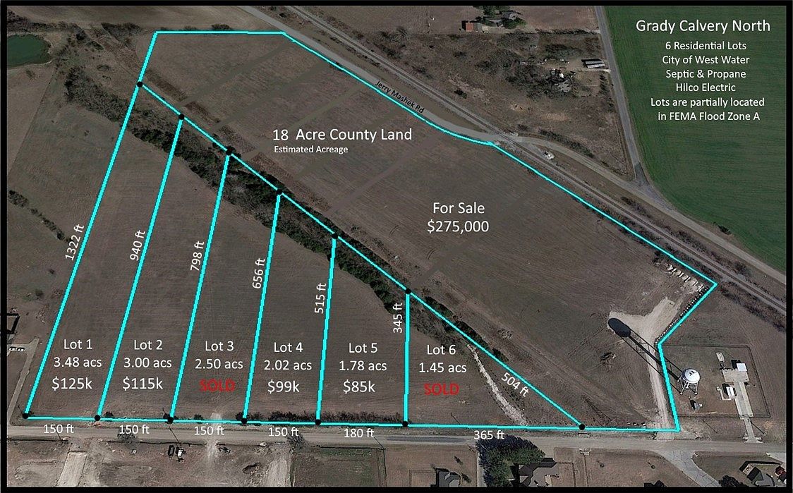 Lot 1 Grady Calvery West Tx 76691 Mls 214301 Zillow