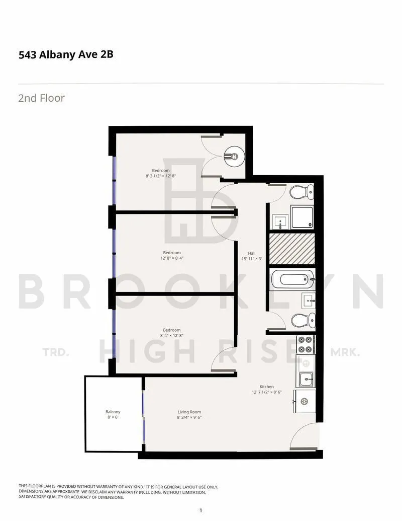 543 Albany Avenue #UNIT-2B in Wingate, Brooklyn | StreetEasy