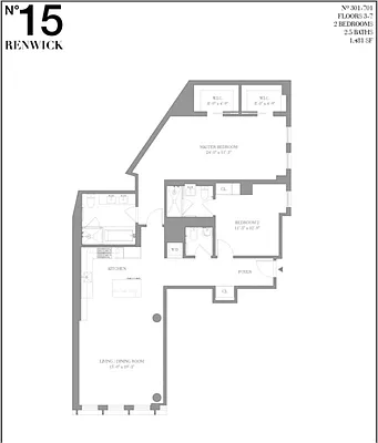 15 Renwick Street #301 in Hudson Square, Manhattan | StreetEasy