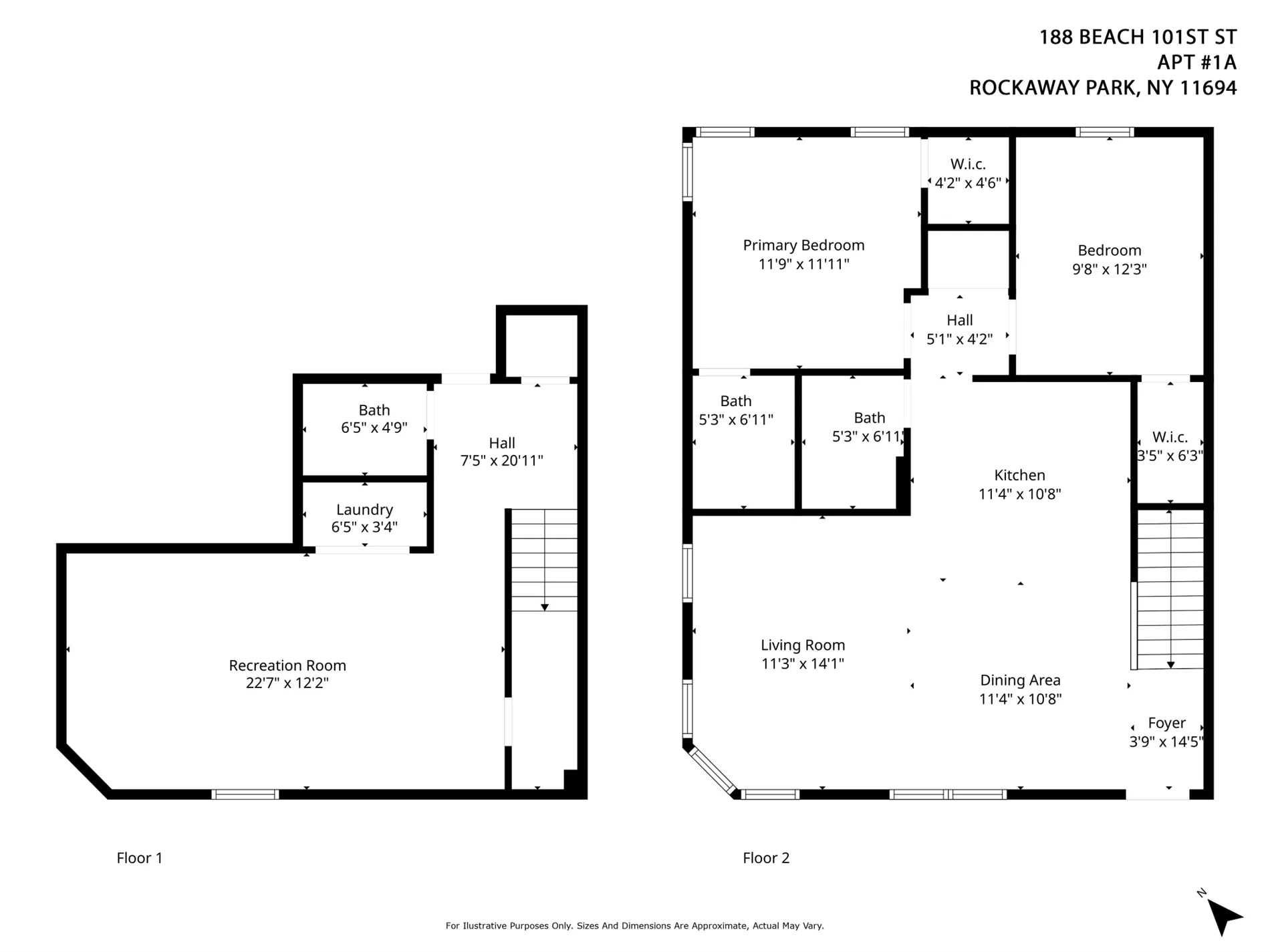 188 Beach 101st Street #1A in The Rockaways, Queens | StreetEasy