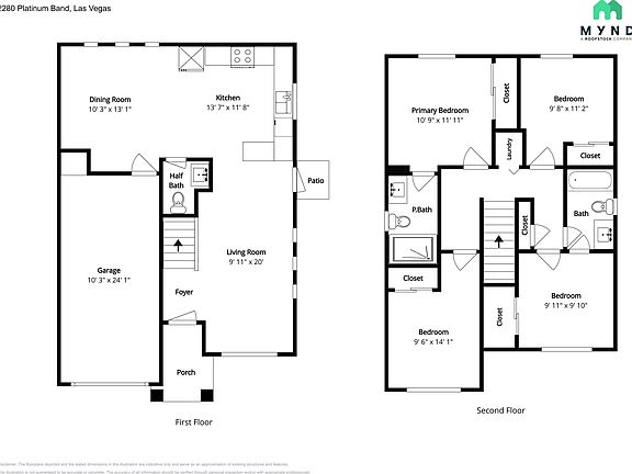 2280 Platinum Band St, Las Vegas, NV 89156 | Zillow