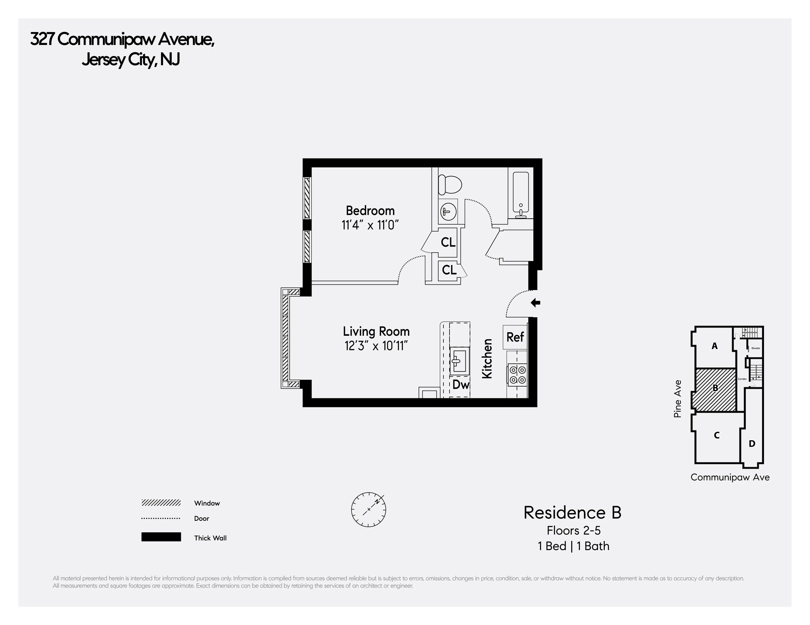 327 Communipaw Avenue #202 in Bergen/Lafayette, New Jersey | StreetEasy