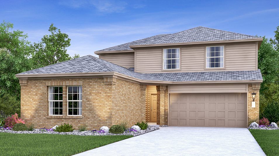 Hudson II Plan, Lively Ranch : Highlands Collection, Georgetown, TX ...