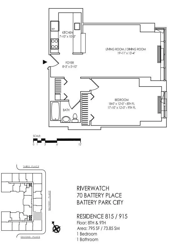 70 Battery Place #815 in Battery Park City, Manhattan | StreetEasy