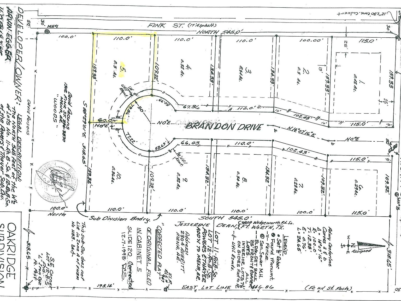 LOT 5 Brandon Dr, Mena, AR 71953 | MLS #25009713 | Zillow