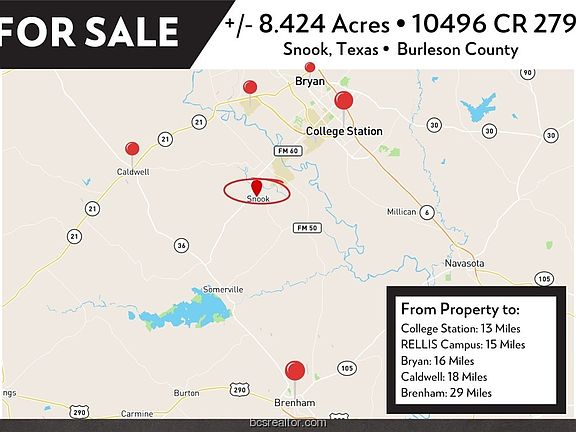 10496 County Road 279, Snook, TX 77878 | Zillow
