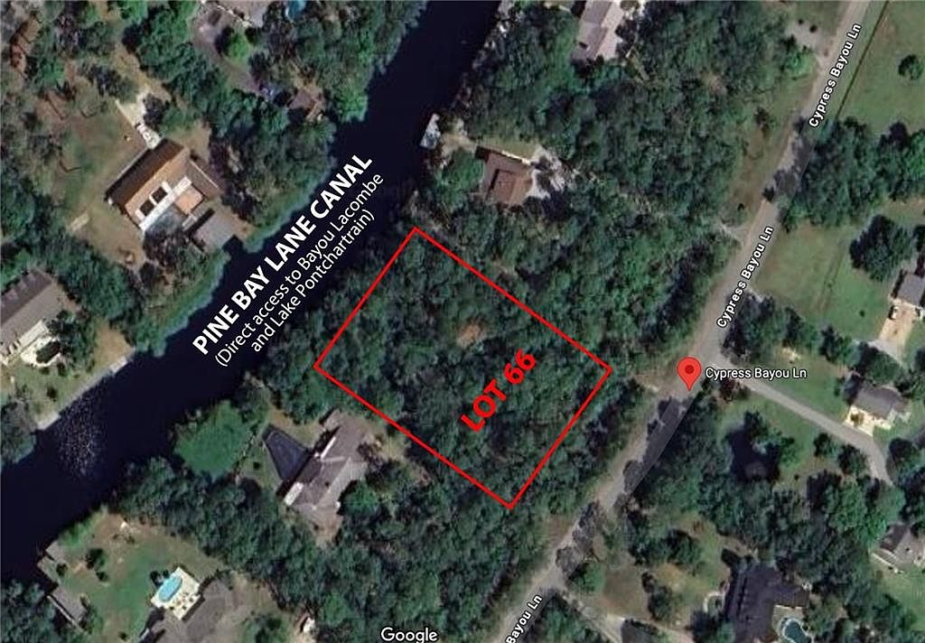 LOT 66 Cypress Bayou Ln, Lacombe, LA 70445 | MLS #2458318 | Zillow