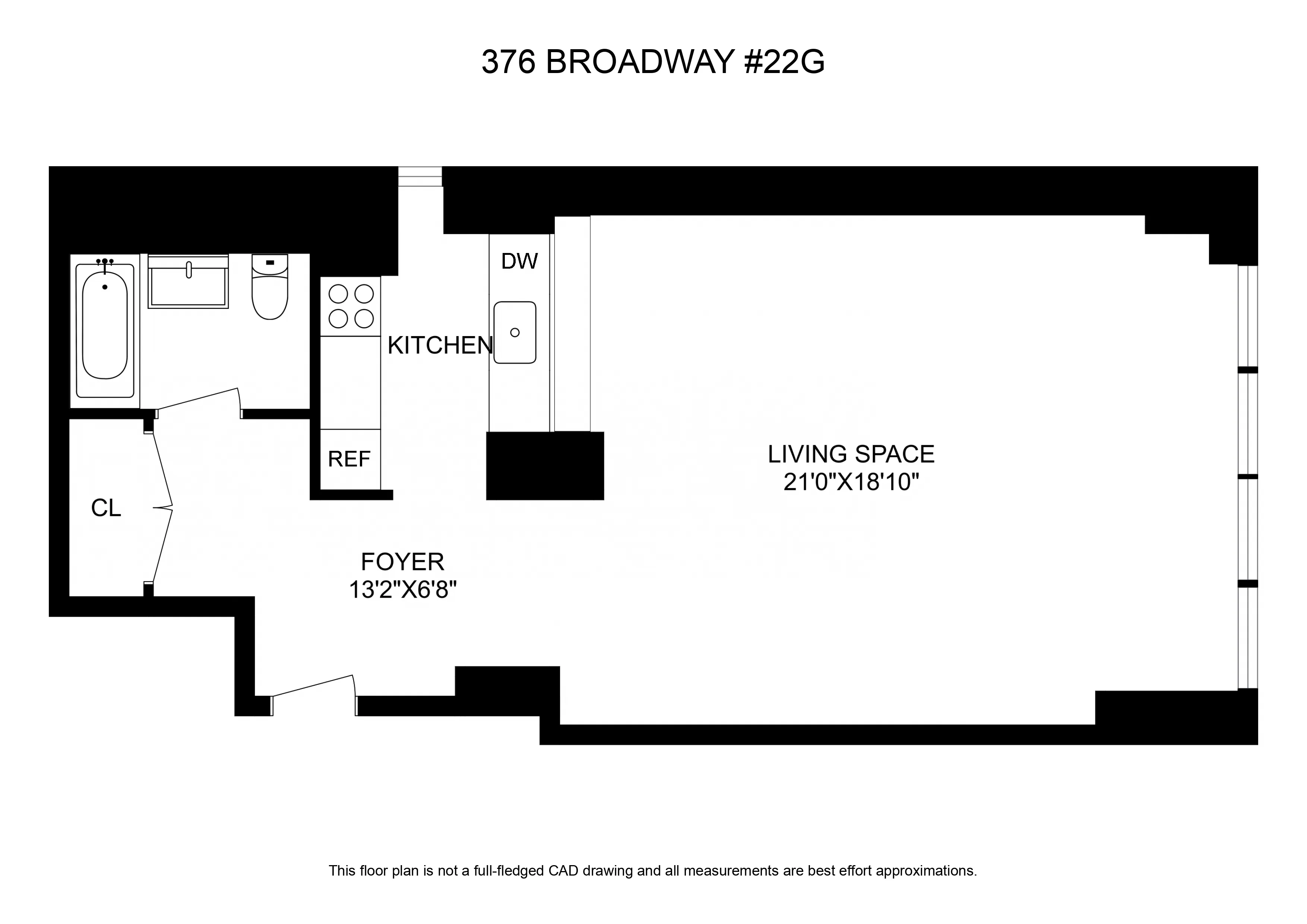 376 Broadway #24G in Tribeca, Manhattan | StreetEasy