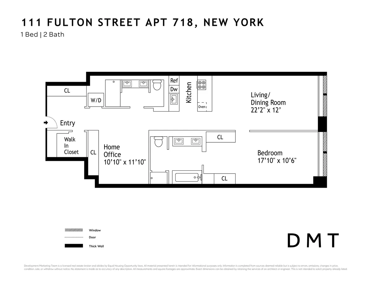 111 Fulton Street #718 in Fulton/Seaport, Manhattan | StreetEasy