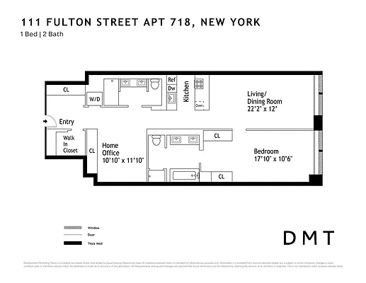 111 Fulton Street #718 in Fulton/Seaport, Manhattan | StreetEasy