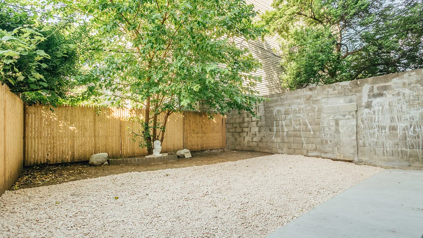 253 Evergreen Avenue BACKYARD in Bushwick, Brooklyn | StreetEasy