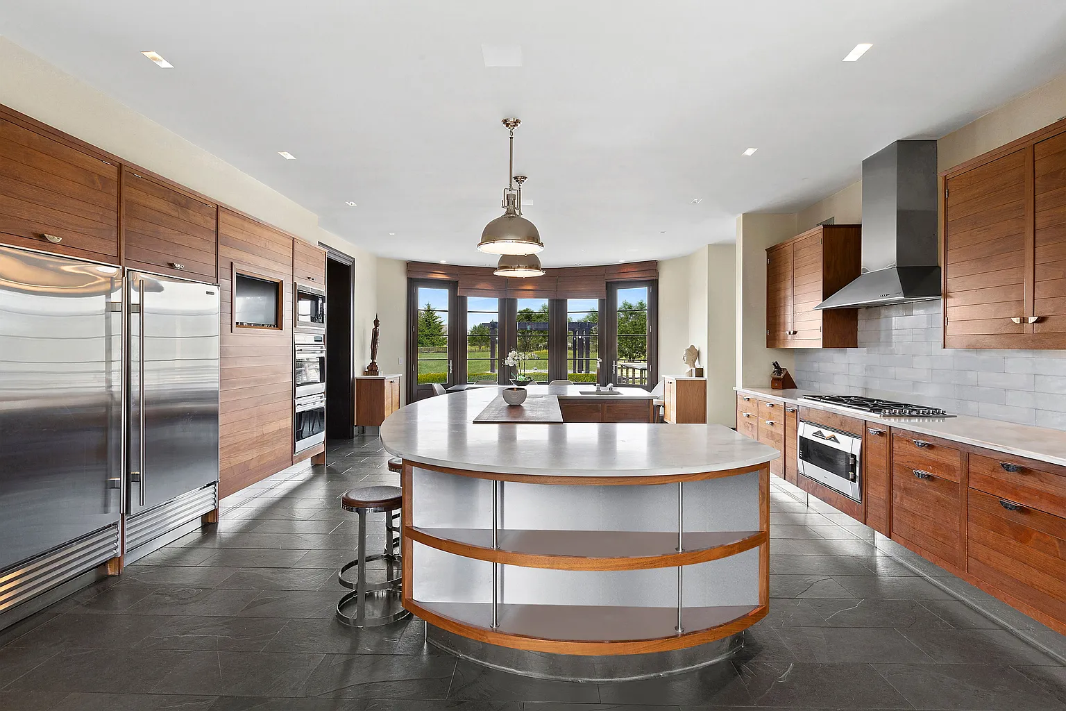 21 Acre Mecox Bay Compound Includes 45,000+ Square Feet with 24 Beds ...