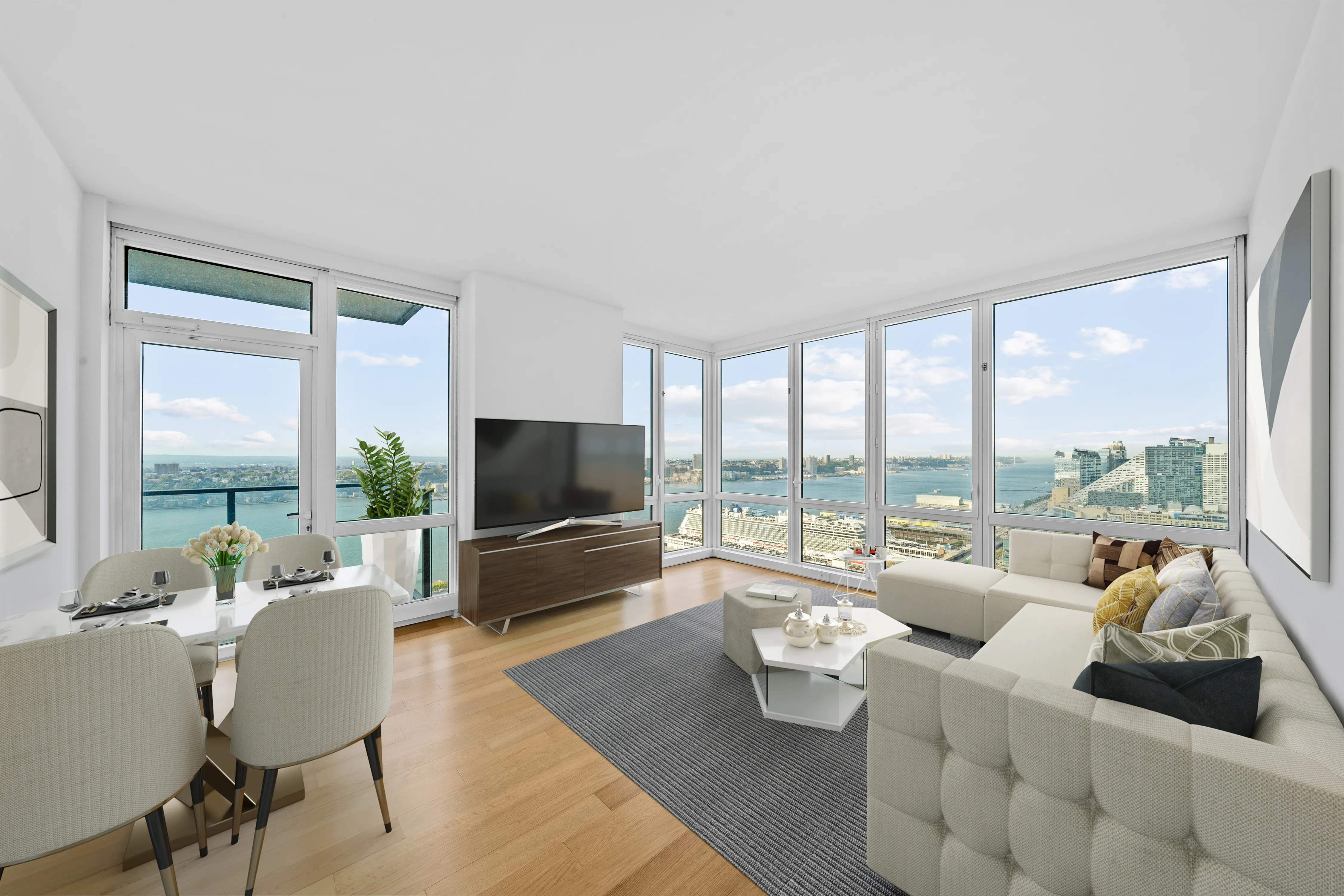 605 West 42nd Street #PH3U in Hell's Kitchen, Manhattan | StreetEasy