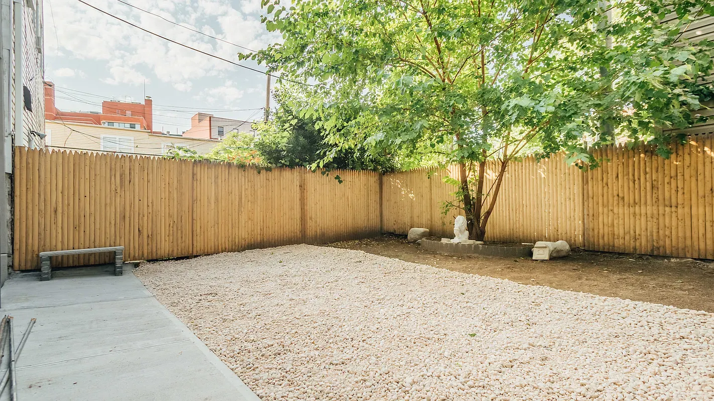 253 Evergreen Avenue BACKYARD in Bushwick, Brooklyn | StreetEasy