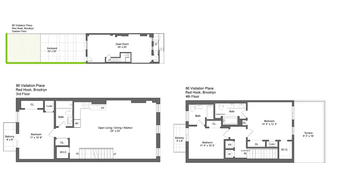 86 Visitation Place TOWNHOUSE in Red Hook, Brooklyn | StreetEasy