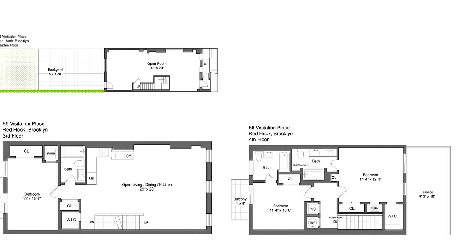 86 Visitation Place TOWNHOUSE in Red Hook, Brooklyn | StreetEasy