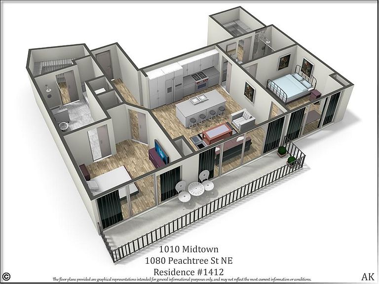 1010 Midtown Floor Plans | Floor Roma