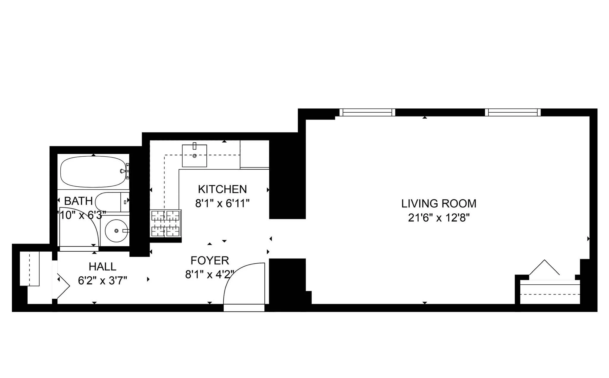 88 Fulton Street #408 in Fulton/Seaport, Manhattan | StreetEasy