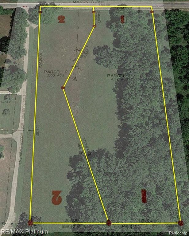 0 Mason Rd PARCEL 2, Fowlerville, MI 48836 | MLS #20240019653 | Zillow