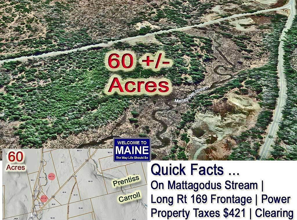 7.2 RT 169 Road Lot 7.2,7.22, Springfield, ME 04487 | MLS #1518071 | Zillow