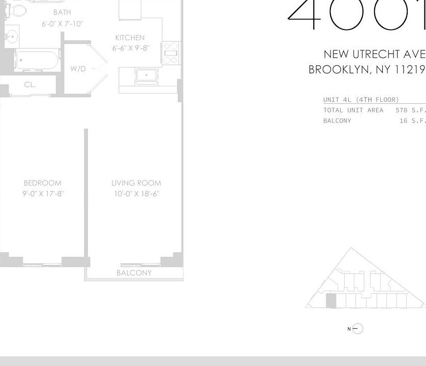 4001 New Utrecht Ave APT 4L, Brooklyn, NY 11219 | Zillow