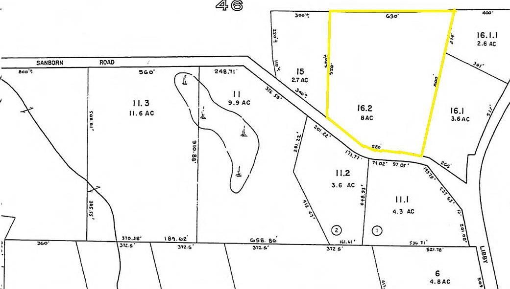 Map 49-Lot 16.2 Sanborn Road, West Newfield, ME 04095 | Zillow