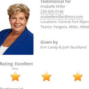 Anabelle Miller - Real Estate Agent in Fort Myers, FL - Reviews | Zillow