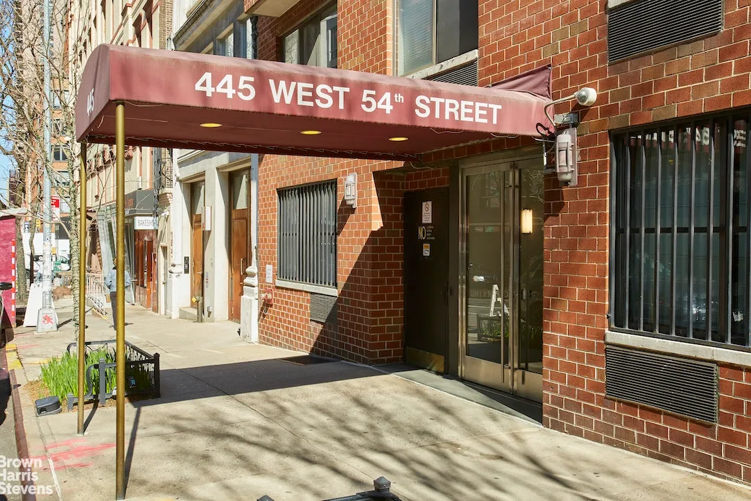 445 West 54th Street #1B in Hell's Kitchen, Manhattan | StreetEasy