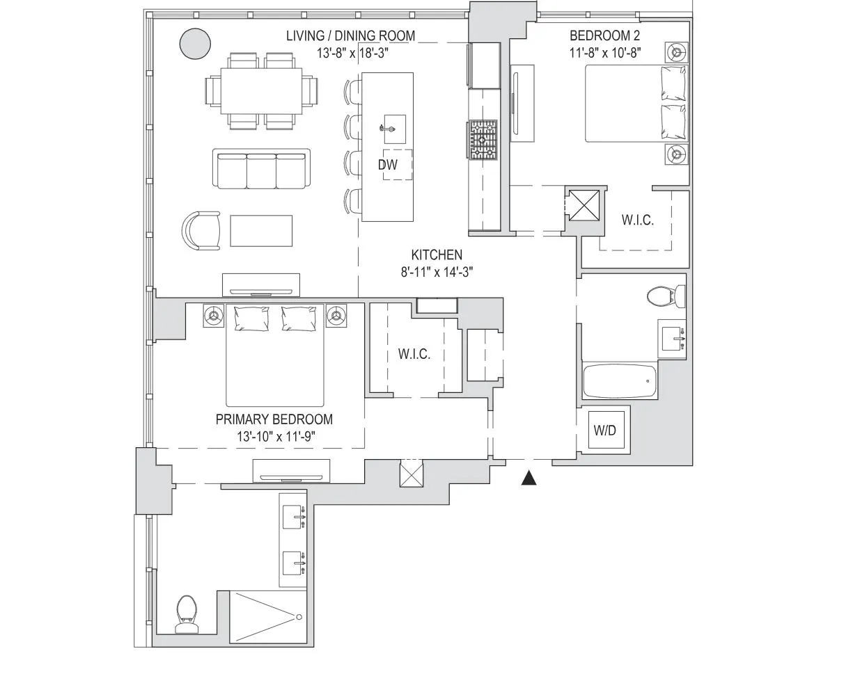 155 Bay Street #1508 in Waterfront, New Jersey | StreetEasy