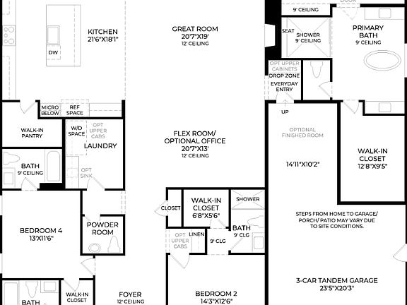 Carlsberg Plan, Ridgeline at Bickford by Toll Brothers, Bickford Ranch ...