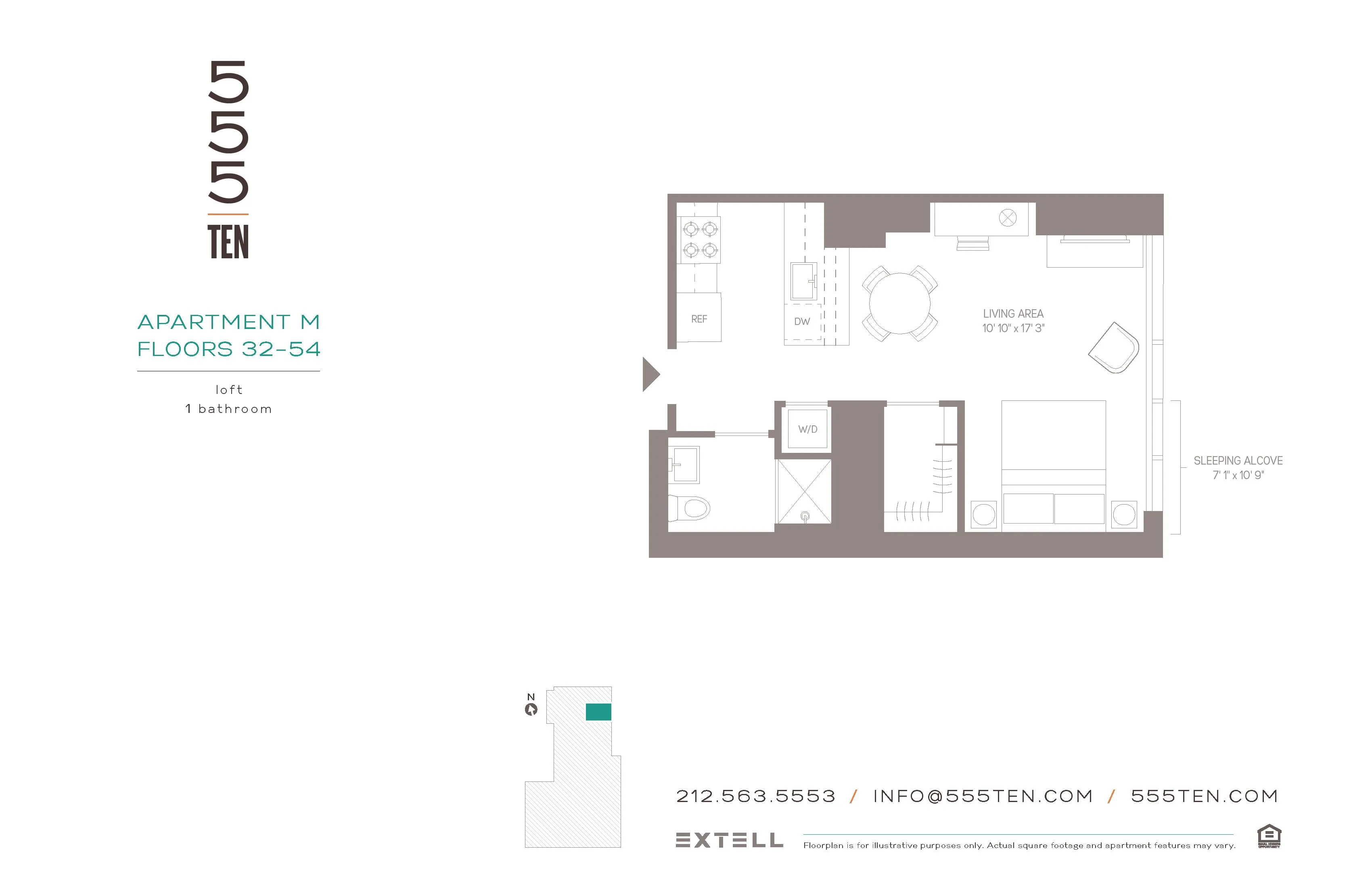 555 10th Avenue #44M in Hudson Yards, Manhattan | StreetEasy