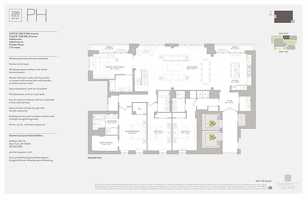 220 East 20th Street #PH in Gramercy Park, Manhattan | StreetEasy