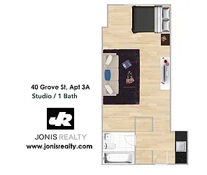 40 Grove Street #3A in West Village, Manhattan | StreetEasy