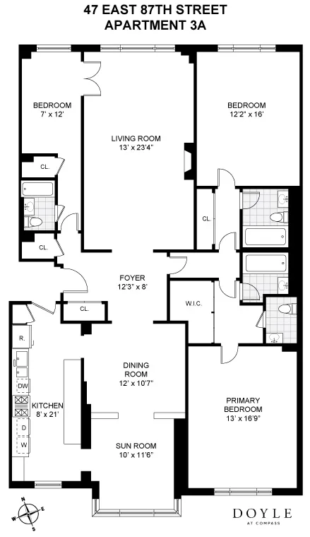 47 East 87th Street #3A in Carnegie Hill, Manhattan | StreetEasy