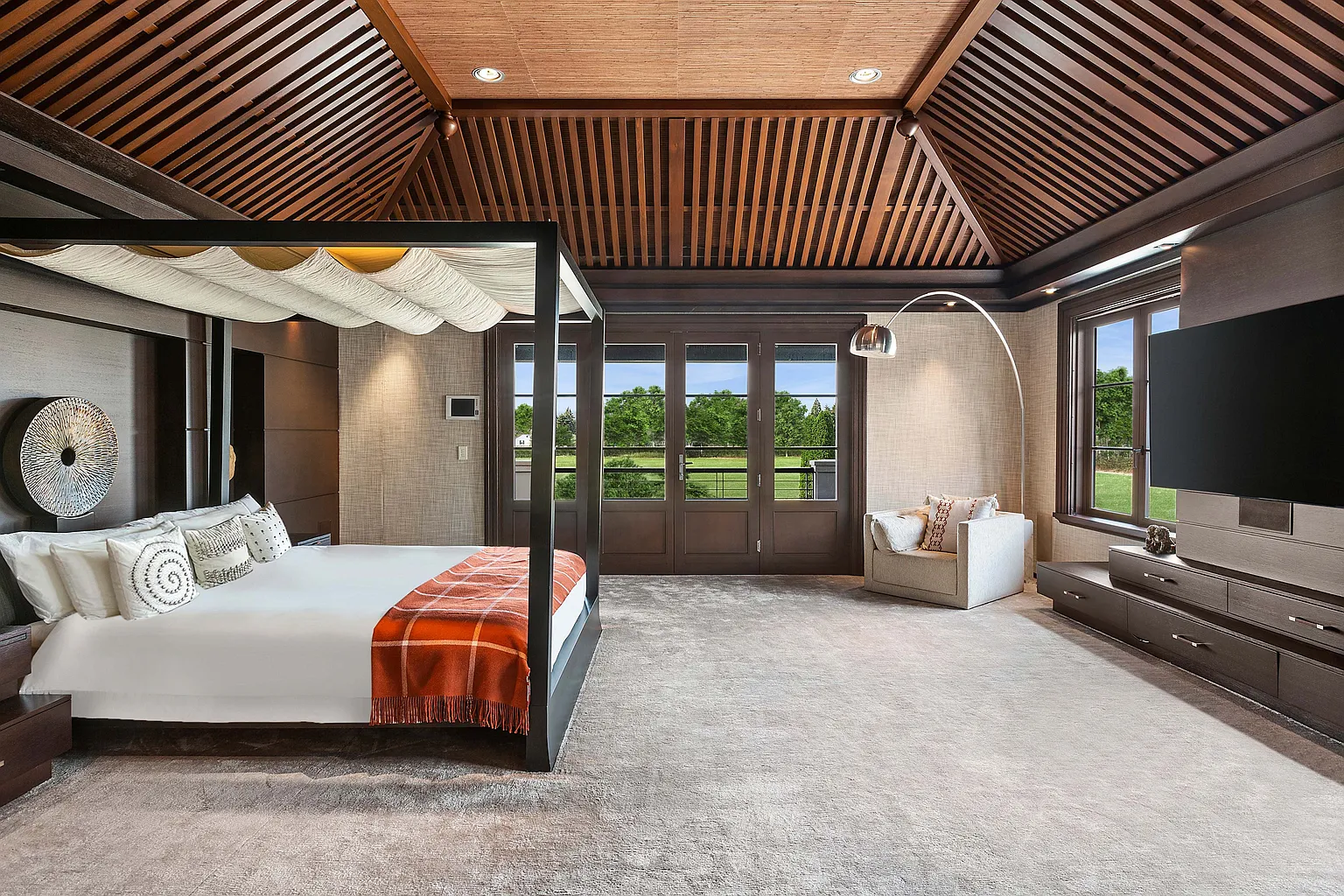 21 Acre Mecox Bay Compound Includes 45,000+ Square Feet with 24 Beds ...