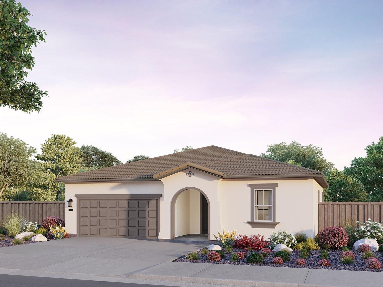 Residence 1 Plan, Tesoro Neighborhood At Amoruso Ranch, Roseville, CA ...