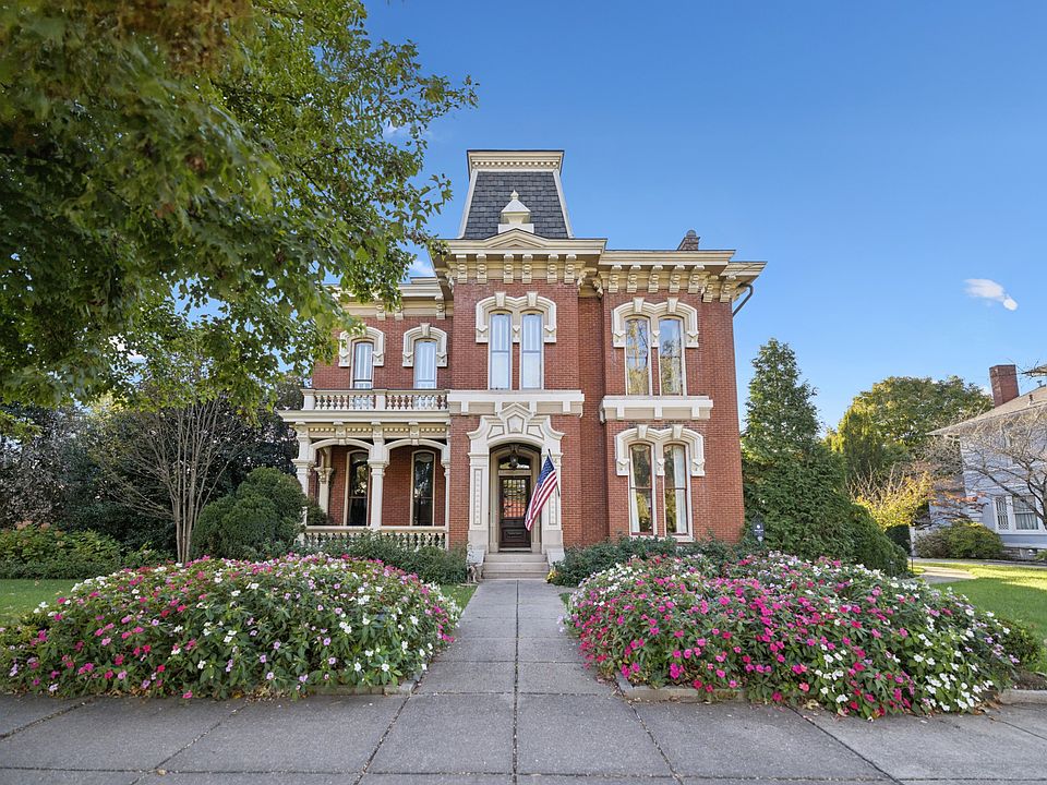 Check out that tower and the urn! Historic French Victorian c. 1881 in ...