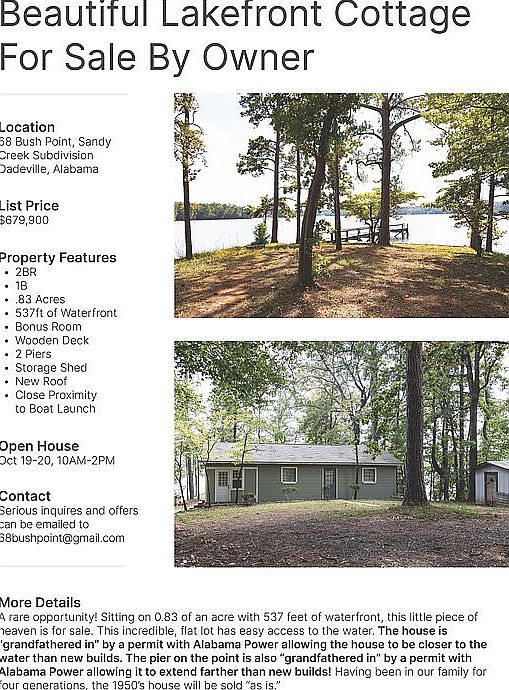 68 Bush Point, Dadeville, AL 36853 | Zillow